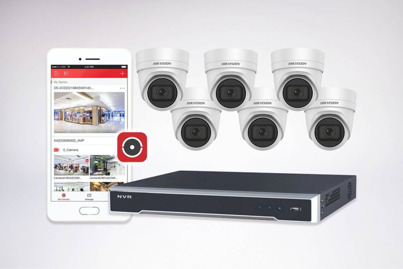 6 x Camera CCTV Package - Adeva Security